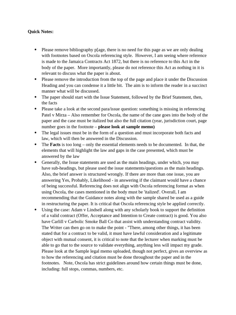 Feedback Notes Pdf Citation