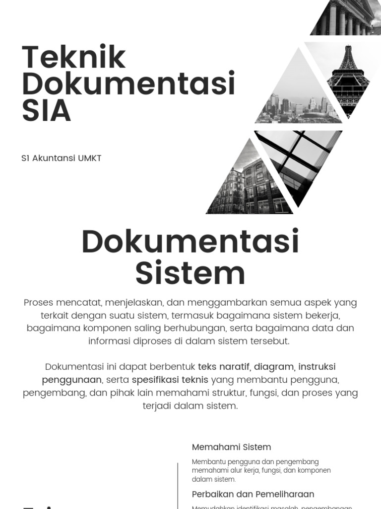 Modul SIA - Teknik Dokumentasi | PDF
