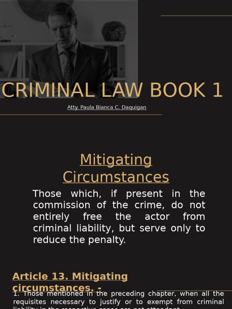 Article 13 Atty. PBCD | PDF | Crimes | Crime & Violence