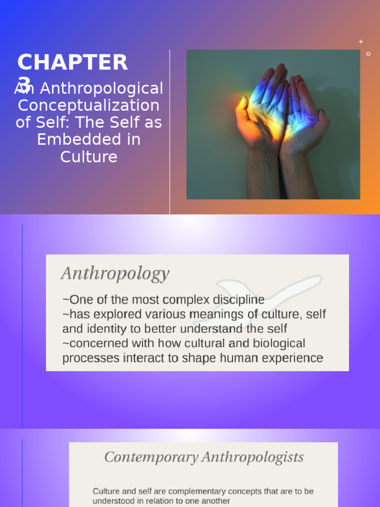 Chapter 3-Anthropological Conceptualization | PDF | Wedding | Self