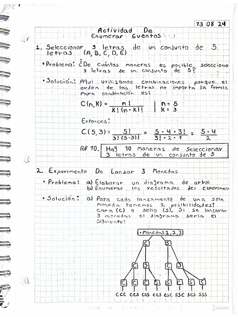 Actividad Matematicas Discretas | PDF
