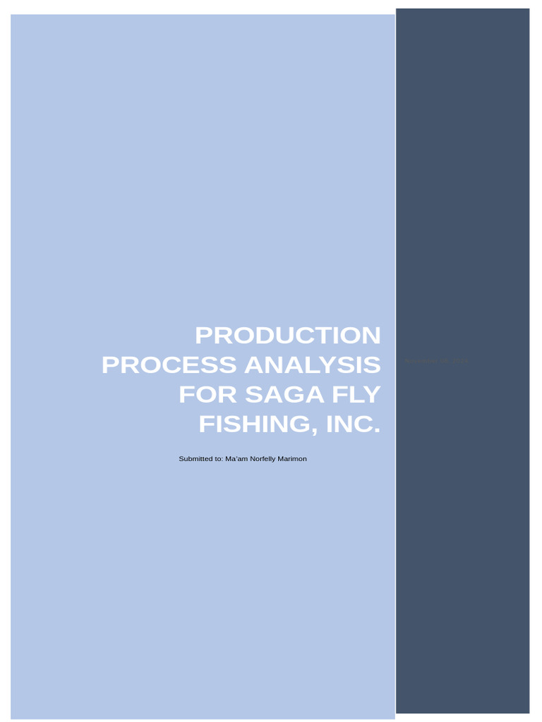 SAGA Fly Fishing, Inc - Almero - Prelim Exam | PDF | Audit | Inventory