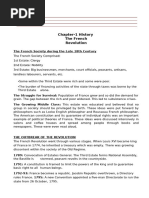 History Chapter 1 The French Revolution Class 9 Notes PDF | PDF ...