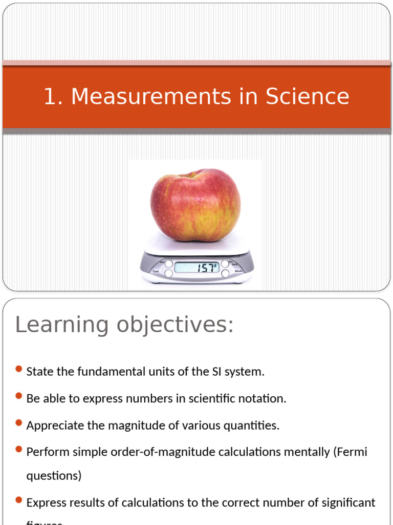 Understanding SI Units and Magnitudes | PDF | Significant Figures ...