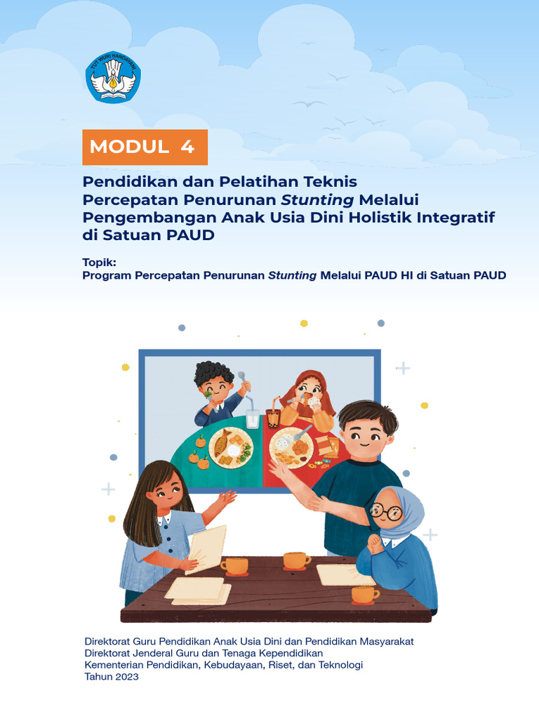 Modul 4 Stunting Melalui PAUD HI Final | PDF