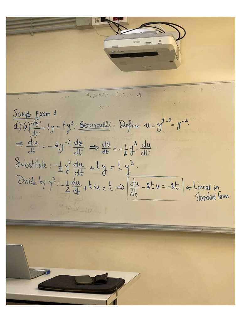 Sample Exam 1 Solution | PDF