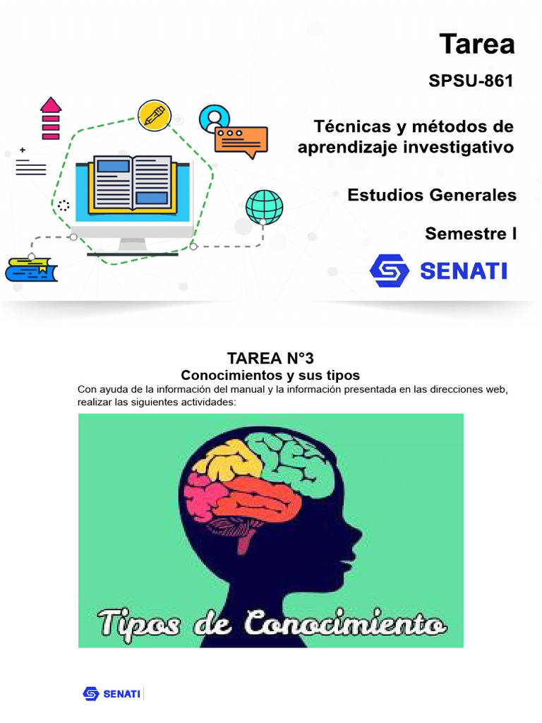 Tarea U3 | PDF | Conocimiento | Razón