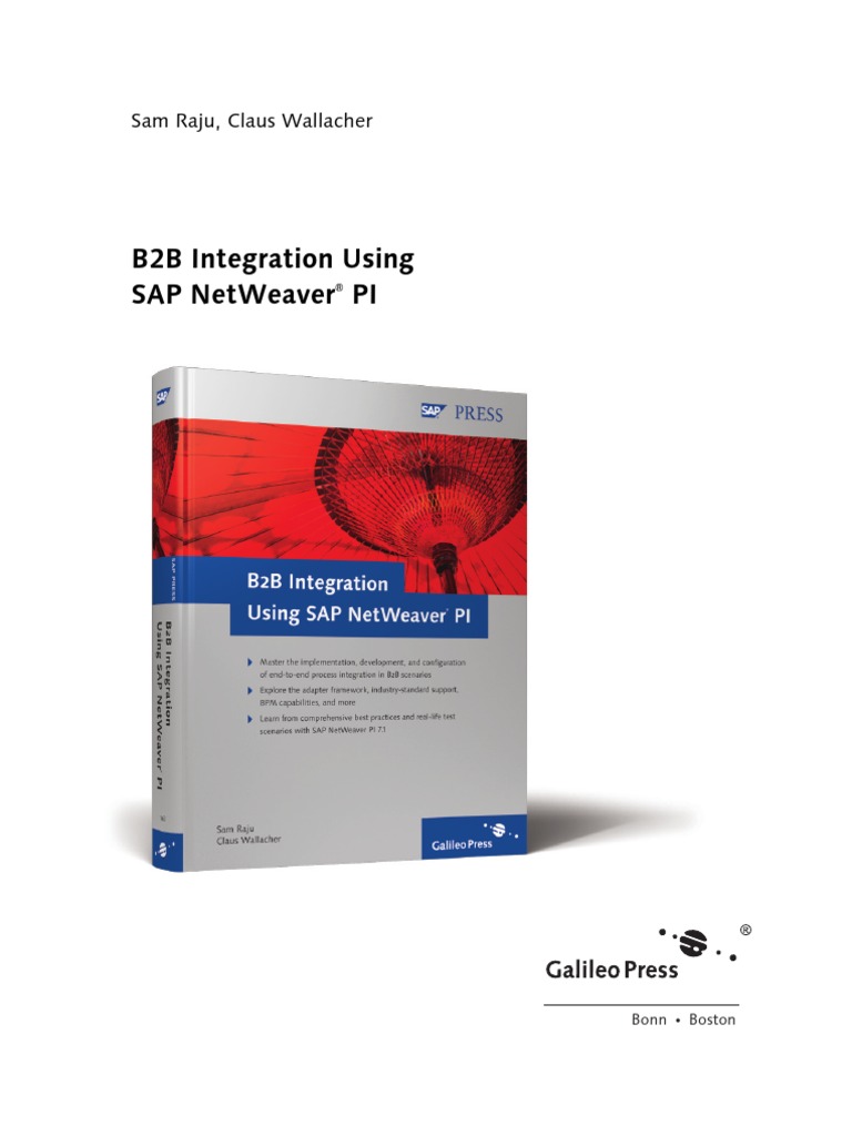 B2B Integration Using Sap Netweaver Pi: Sam Raju, Claus Wallacher | PDF ...