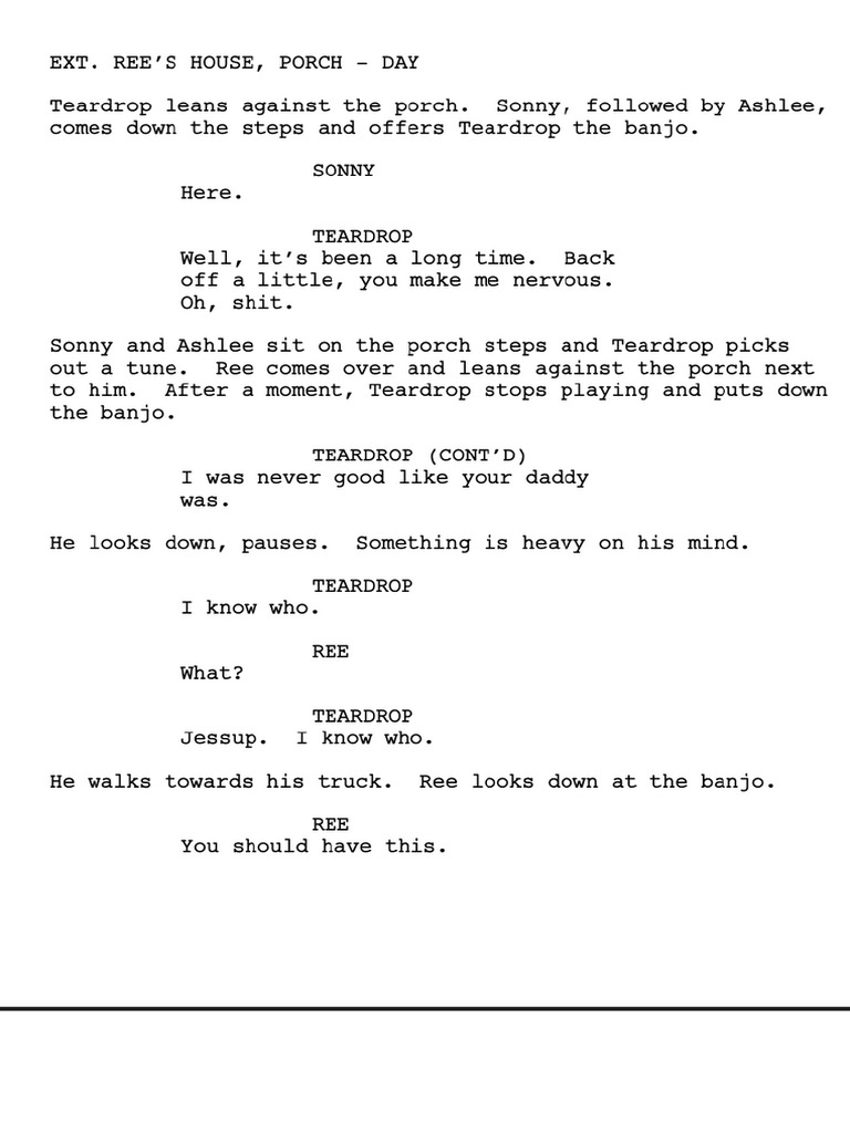 Winter's Bone 1 | PDF