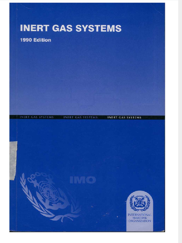 Inert Gas Systems W | PDF | Oil Tanker | Industrial Processes