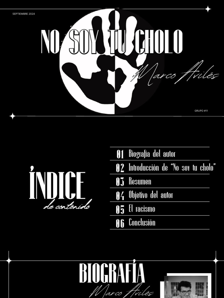 No Soy Tu Cholo - Marco Avilés - 20241016 - 075917 - 0000 | PDF ...