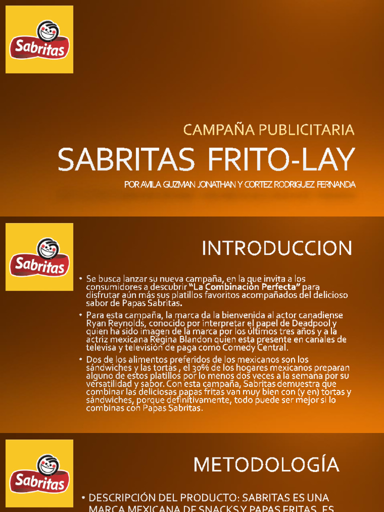 Sabritas Frito-Lay | PDF