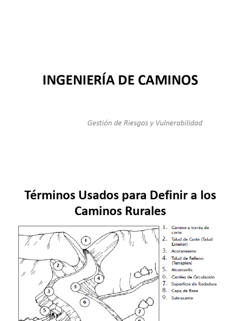 Ingeniería de Caminos | PDF