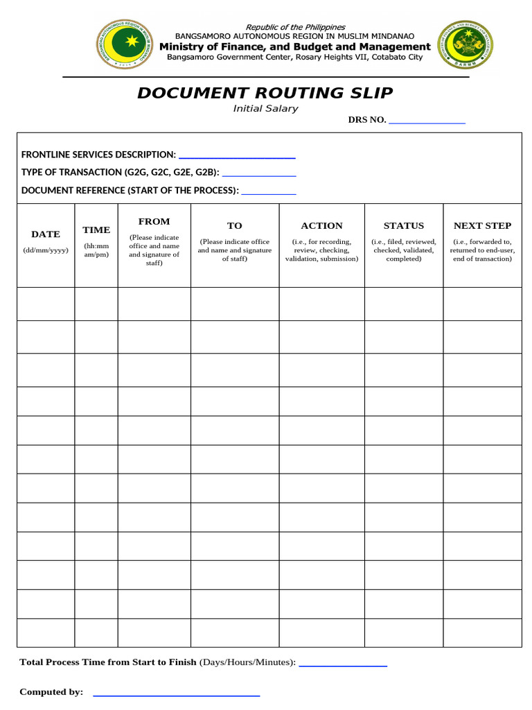 DTS Template v1 | PDF