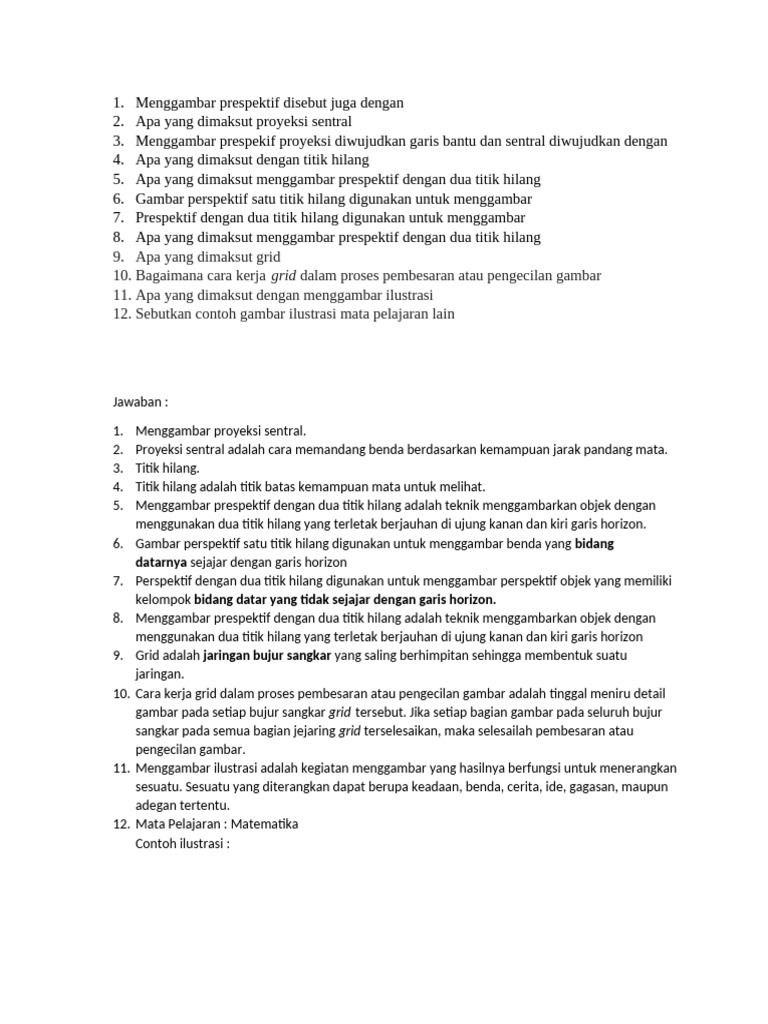 Soal Latihan SBP | PDF