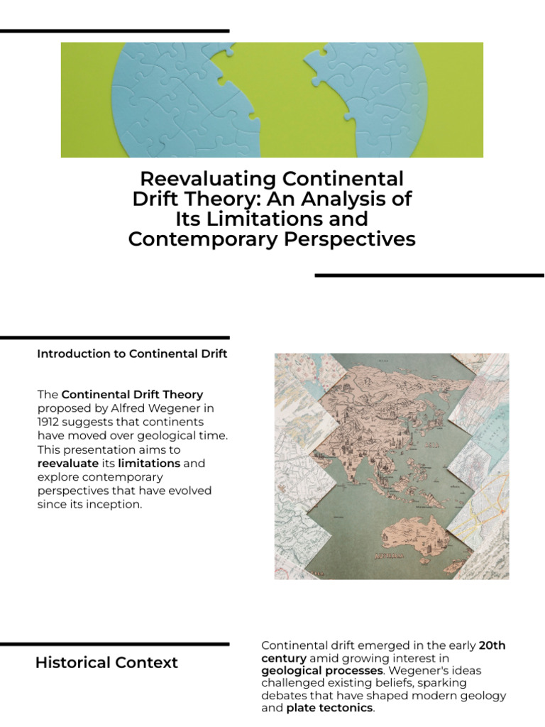 Reevaluating Continental Drift Theory An Analysis of Its Limitations ...