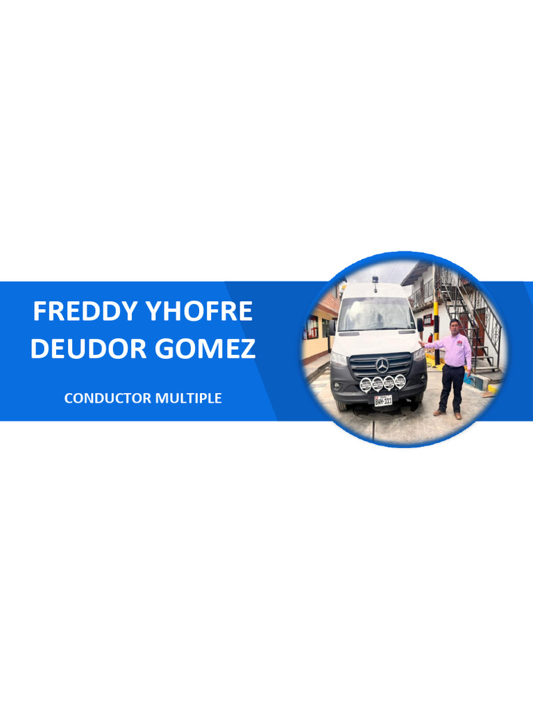 Conductor Experto en Transporte Público | PDF