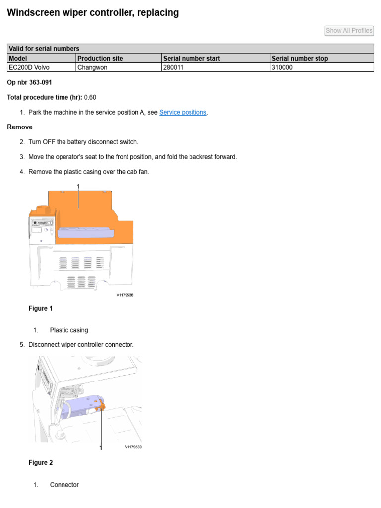 Windscreen Wiper Controller, Replacing | PDF | Home & Garden ...