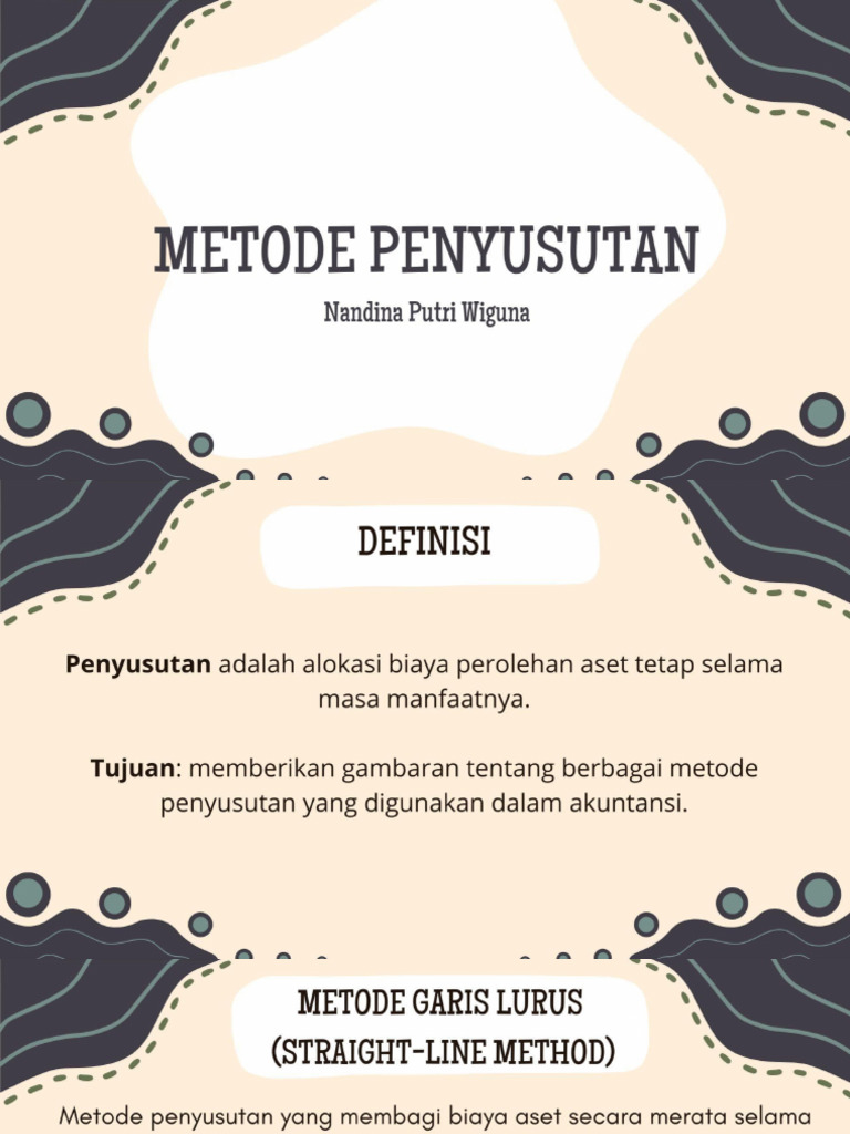Metode Penyusutan | PDF