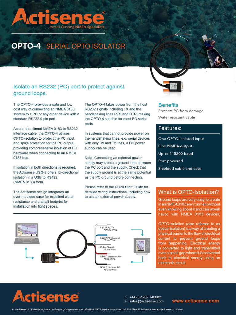 OPTO 4 Data Sheet Issue 3.0 | PDF | Electronics | Computer Engineering