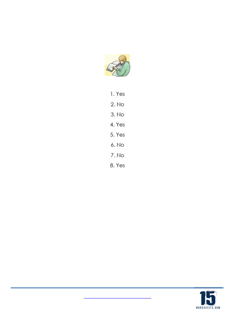 Answer Yes No | PDF