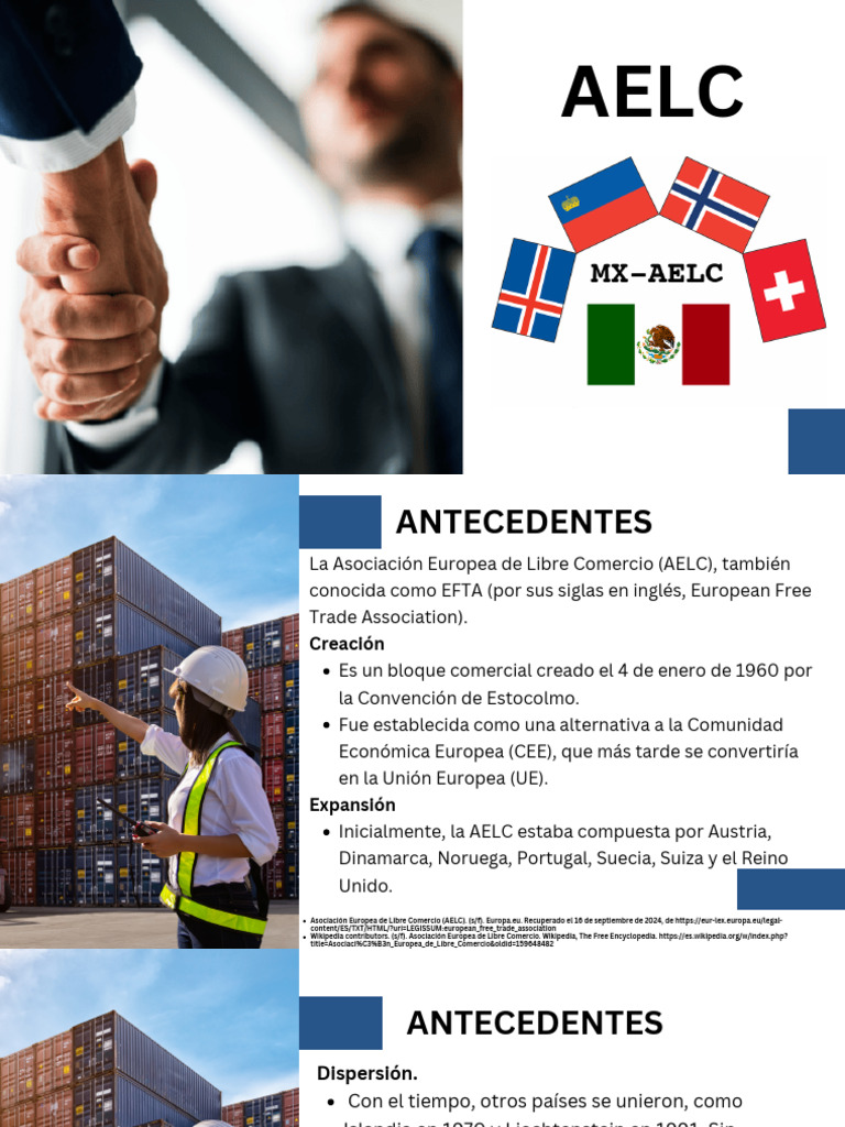 Prenstacion de El AELC-Equipo 4 | PDF | Economias