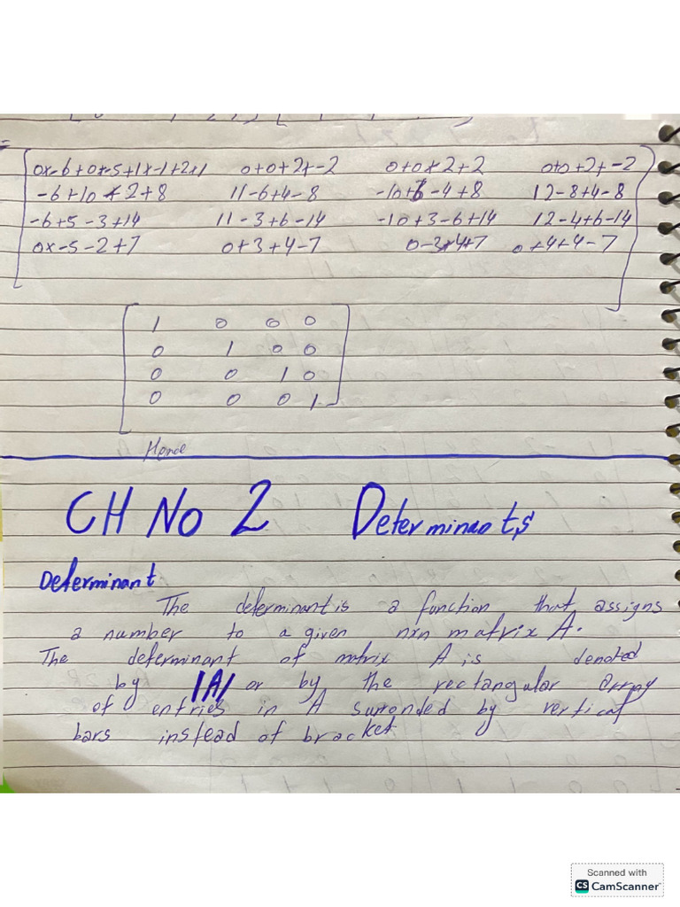Ch 2 Linear Algebra | PDF Ch 2 Linear Algebra | PDF