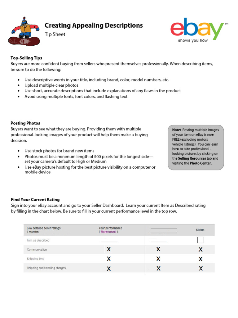Creating_Appealing_Descriptions_tipsheet | PDF
