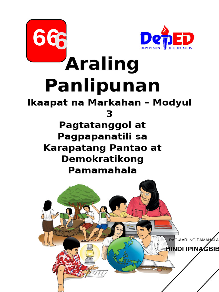 Modyul 3 - AP6 - Q4 - W4 | PDF