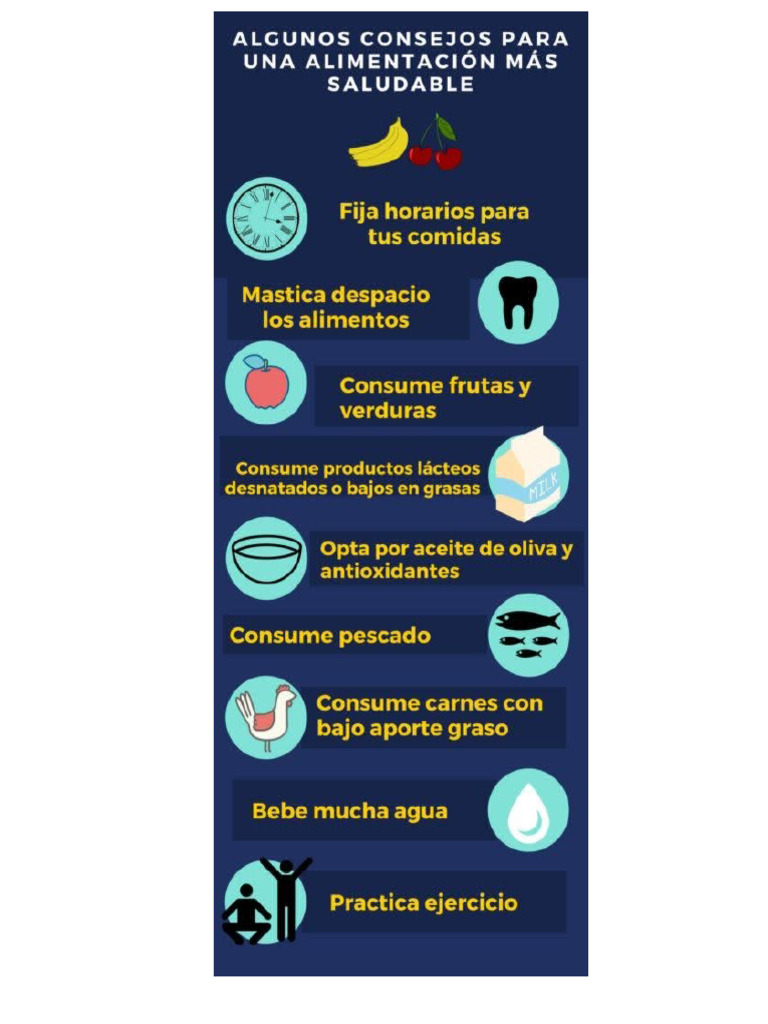 Consejos para Una Vida Mejor Saludable | PDF