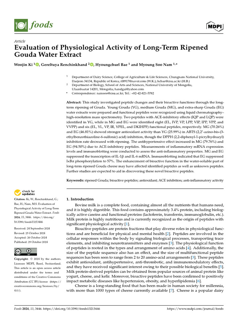 Evaluation of Physiological Activity of Long-Term | PDF | Mass ...