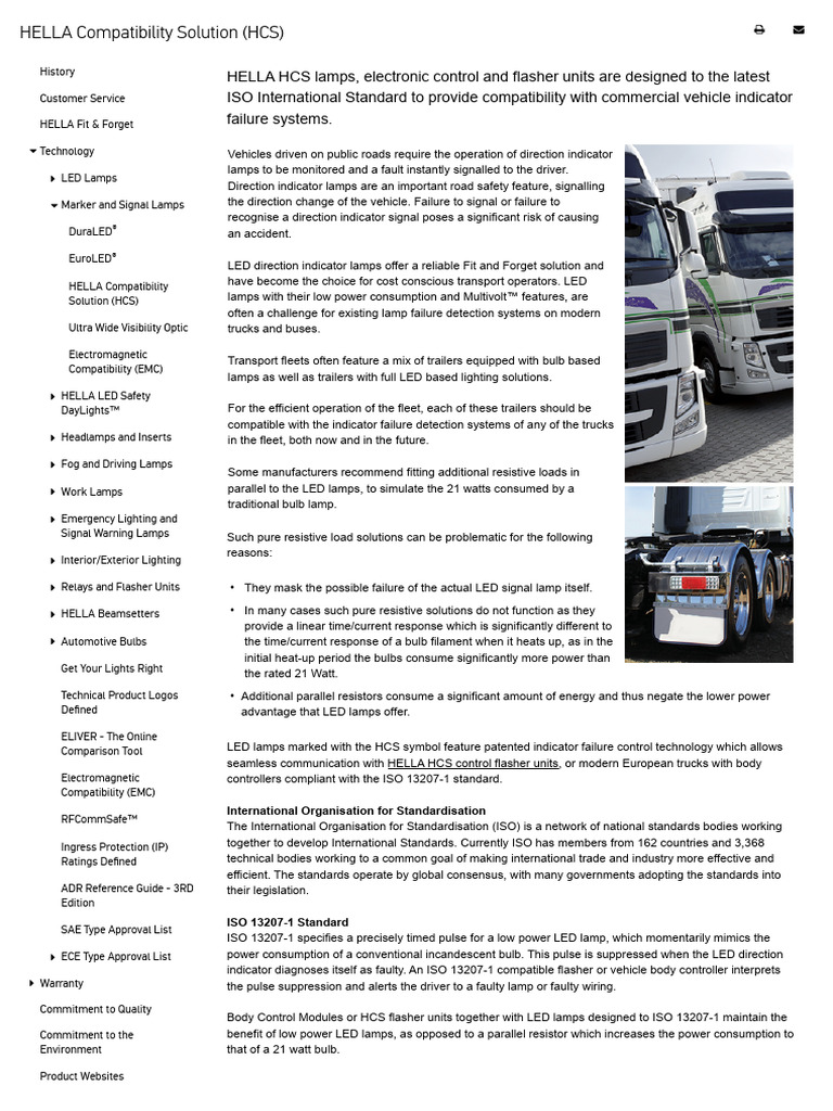 Hella Compatibility Solution HCS | PDF | Light Emitting Diode ...