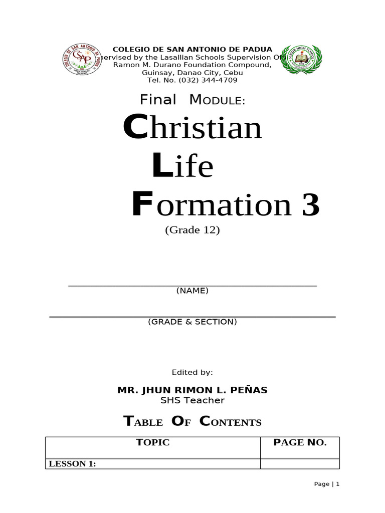 Clf-3-Final-Module G12 | PDF | Anger | Murder
