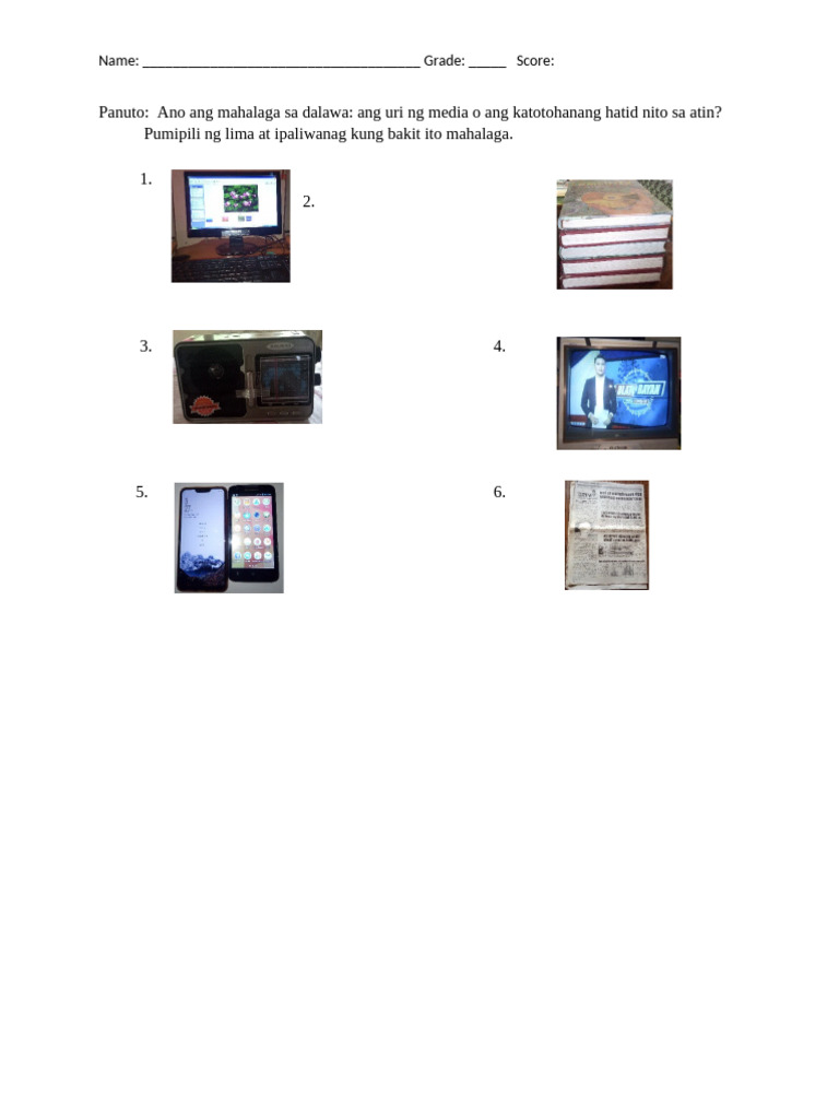 q1 Grade6 Activity Sheets Week 7 | PDF