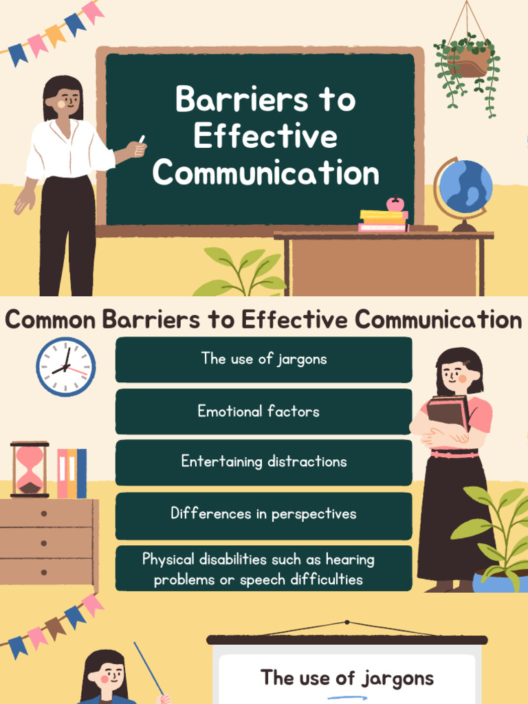 Barriers To Effective Communication | PDF