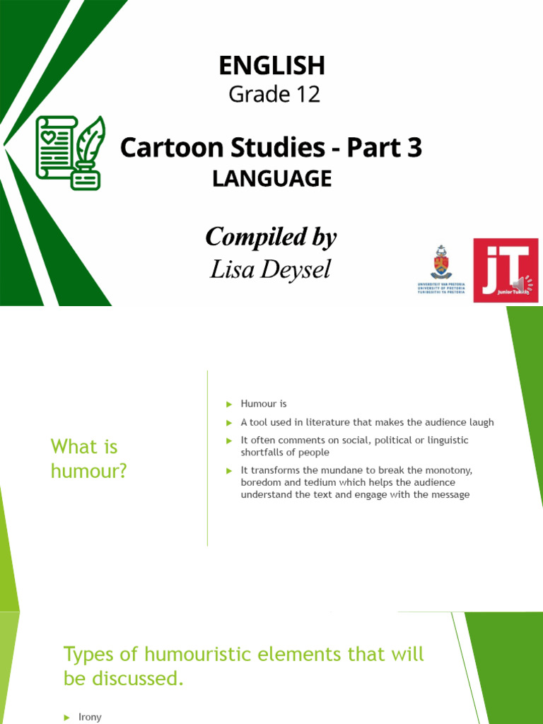 Understanding Humour in Cartoons | PDF | Humour | Irony