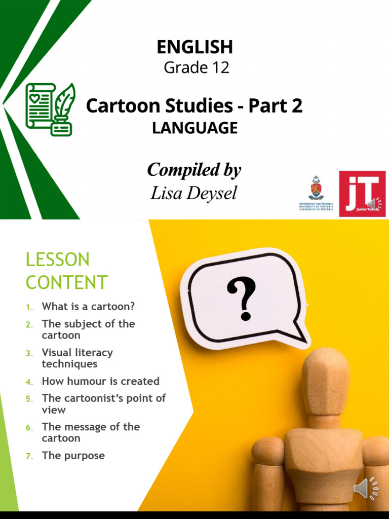 Understanding Cartoon Humor Techniques | PDF