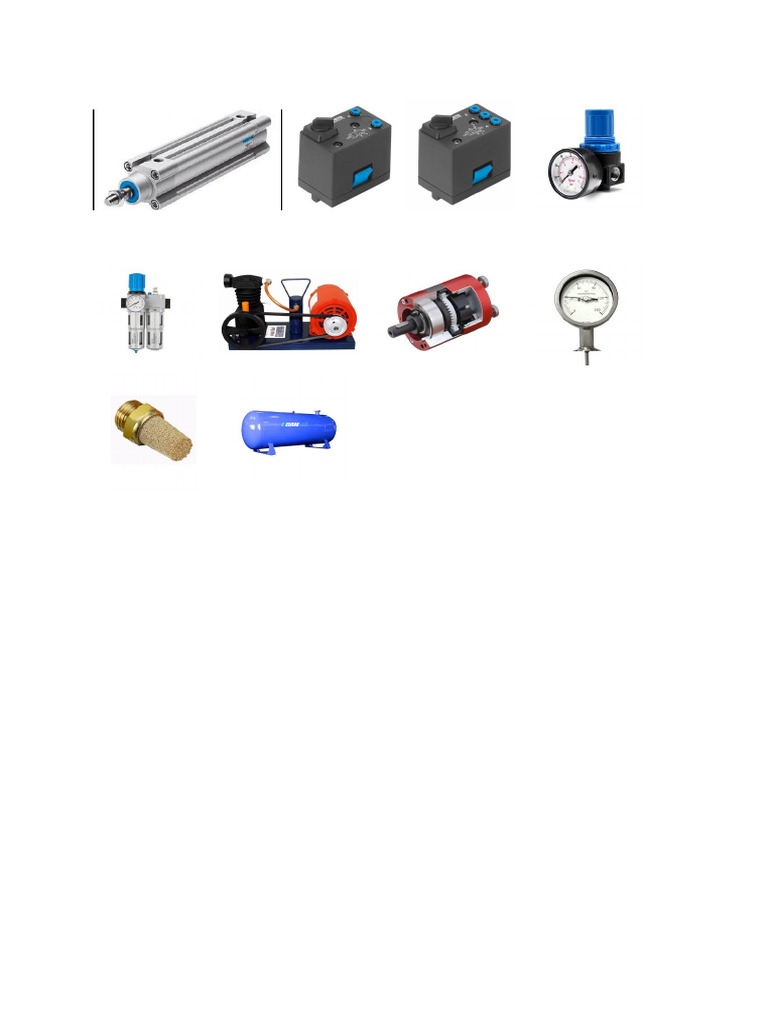 Componentes de Un Sistema Neumatico | PDF