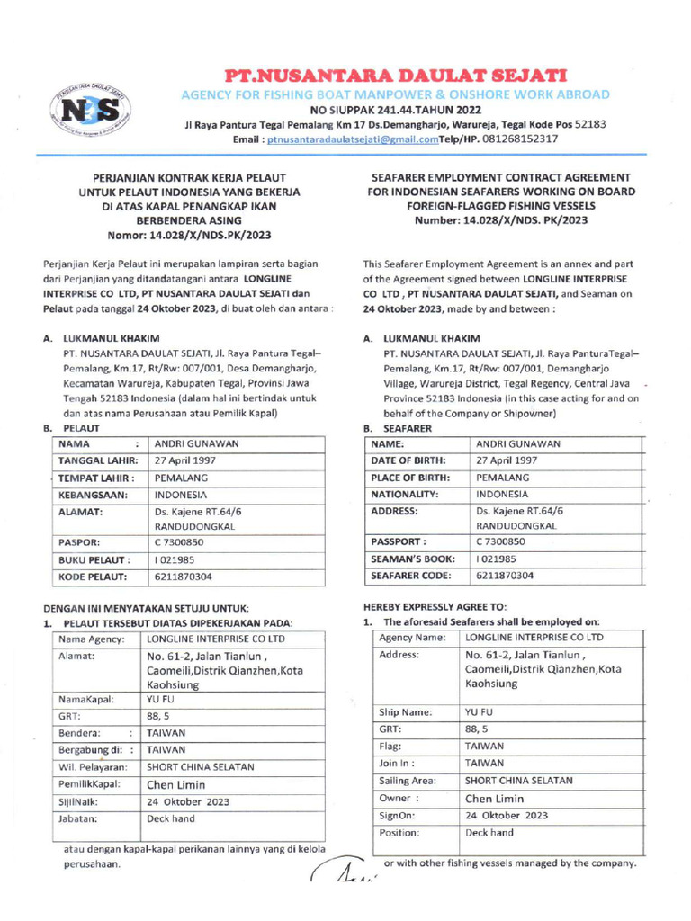PKL Andri Gunawan | PDF