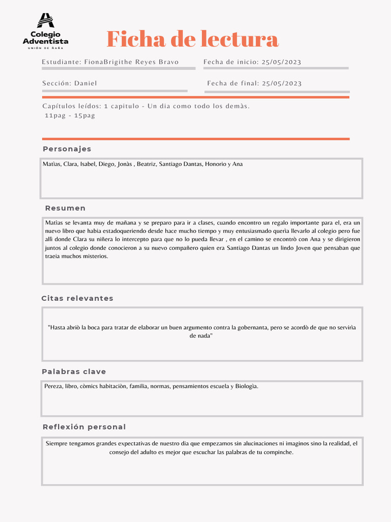 Ficha de Lectura CAP.1 | PDF