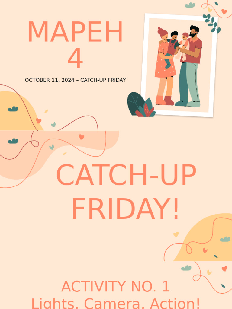 QTR2 - Week 2 - Catch-Up Friday Healthy and Happy Family | PDF