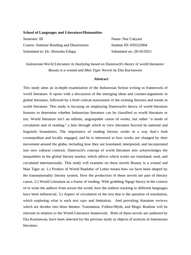 REVISED_ABSTRACT | PDF | Human Communication | Liberal Arts Education