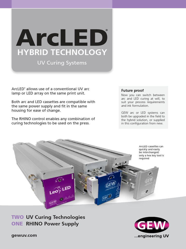 ArcLED-Brochure-EN-2 | PDF | Light Emitting Diode | Power Supply