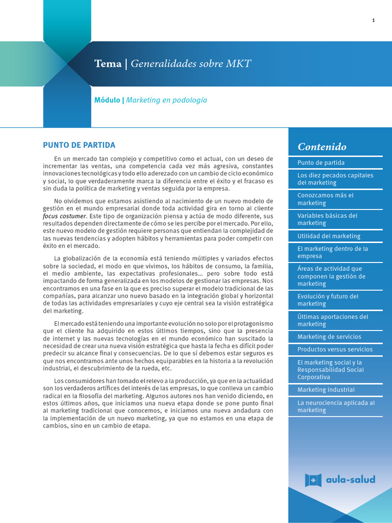 Generalidades de Marketing | PDF | Marketing | Business