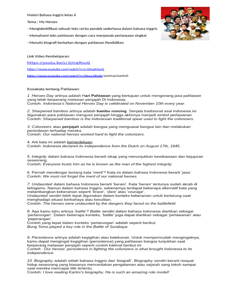 Materi My Heroes | PDF | Indonesian Language | Java