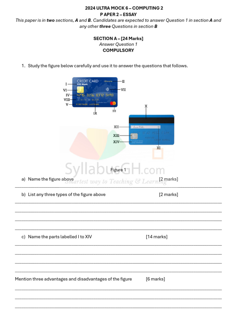 2024 Ultra Mock 6 Computing 2 | PDF | Theoretical Computer Science ...