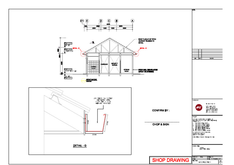 Office - Eave Gutter Detail | PDF
