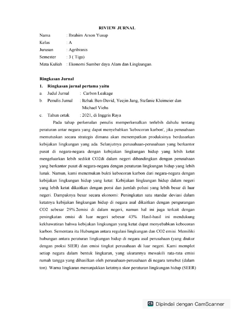 Rive Jurnal Ibrahim Yusup | PDF