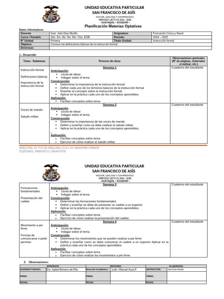 Planificacion Mes MAYO | PDF | Aprendizaje