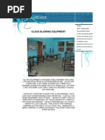 Glass Blowing Techniques Guide | PDF | Glasses | Annealing (Metallurgy)